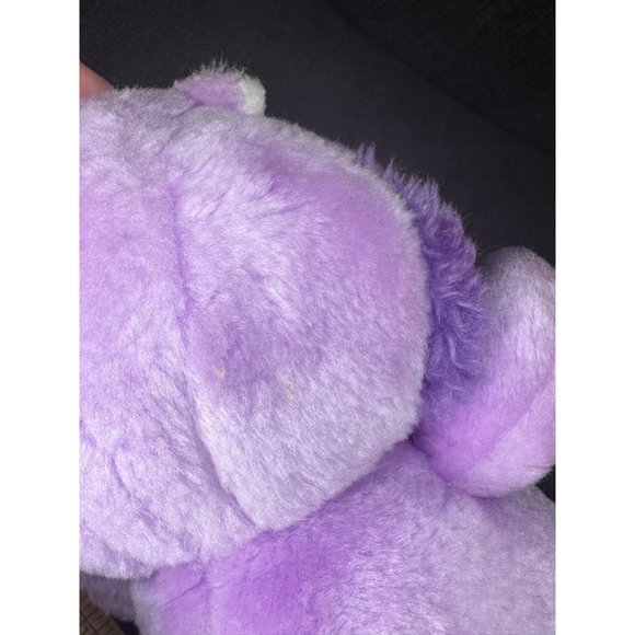 Toys | Vintage Bright Heart Care Bears Cousins Purple Raccoon Plush ...